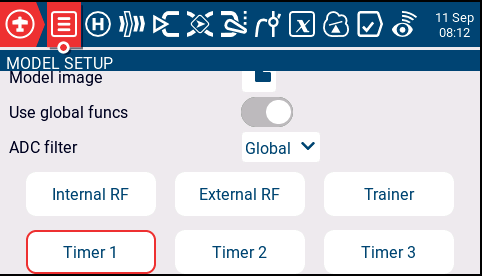 Buttons look different for Model Setup and · Issue #2304 · EdgeTX/edgetx · GitHub