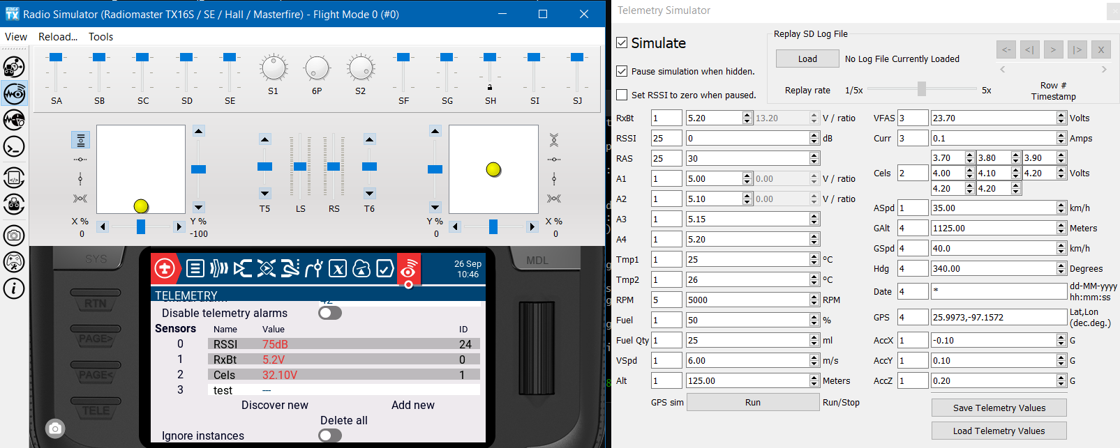 Companion: telemetry simulator partially not working · Issue #2364 ...