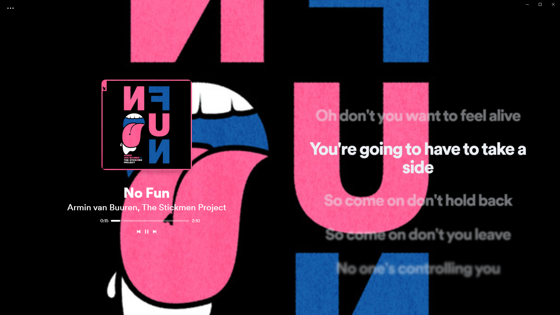 [Full App Display] Background doesn't blur at times · Issue #1343 · spicetify/cli · GitHub