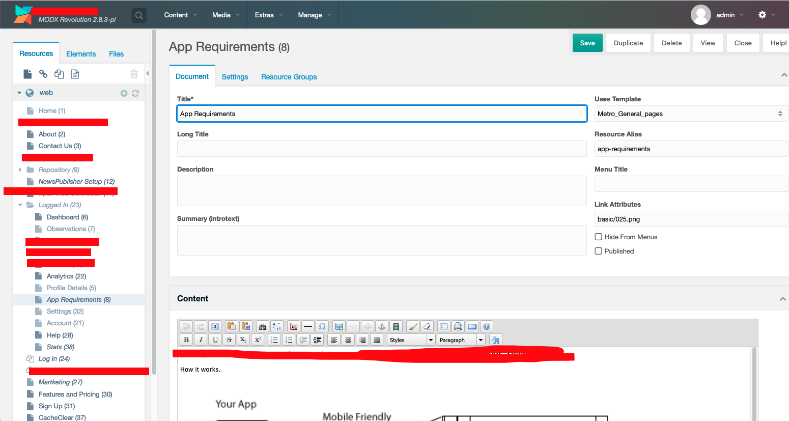 Specific text in a modX_content breaks the web manager · Issue #15920 · modxcms/revolution · GitHub