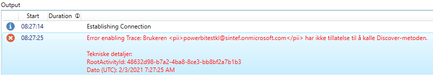 Unable to enable traces when connecting with Effectiveusername · Issue #539 · DaxStudio ...