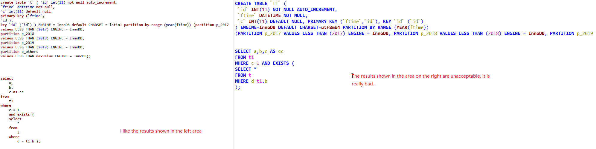 Optimize existing formatting script functions · Issue #1368 · HeidiSQL/HeidiSQL · GitHub