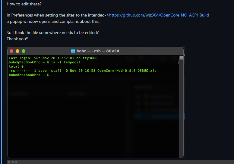 Error occurred when OCAT updated OC-Mod · Issue #306 · ic005k/OCAuxiliaryTools · GitHub