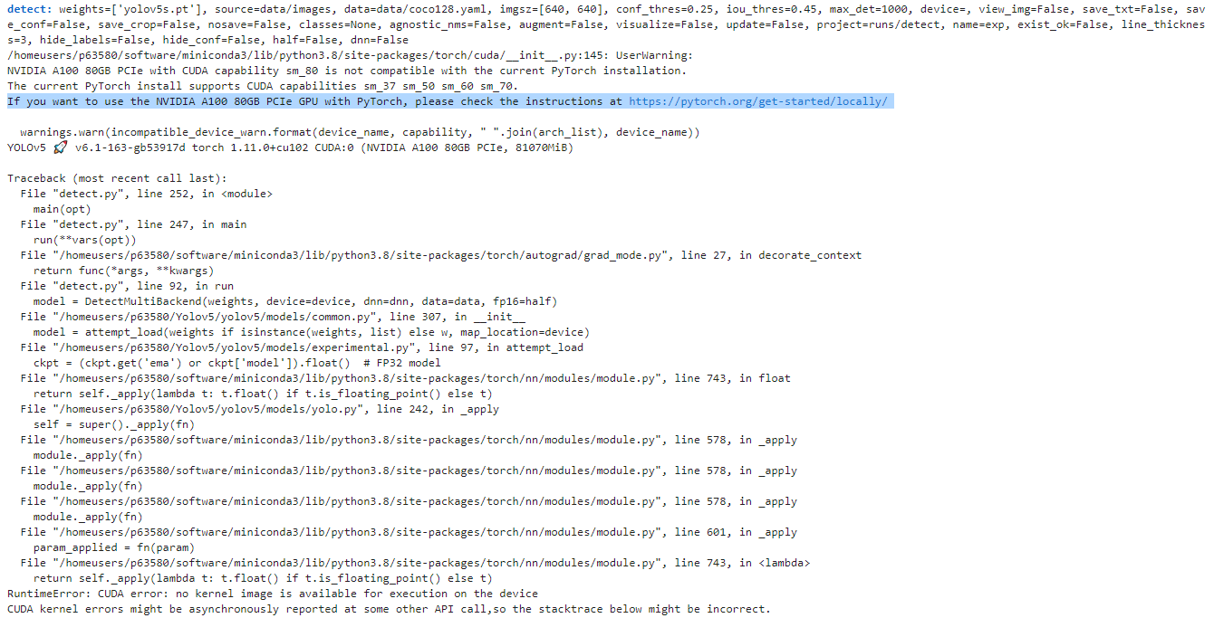 Need Some Help With Cuda Error And Compatibility Issue · Issue 7613 