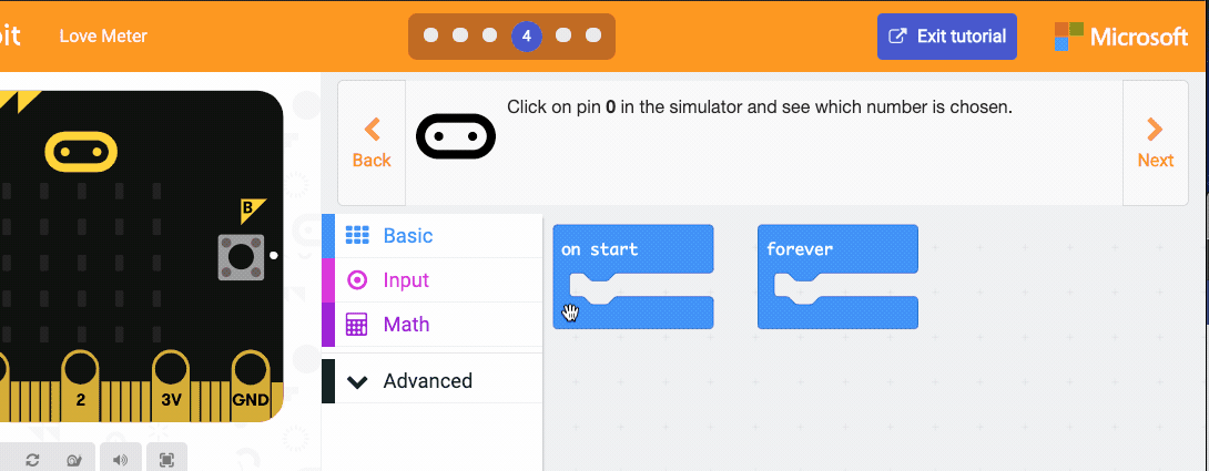 When navigating tutorials with tab, can get stuck selecting hint ...