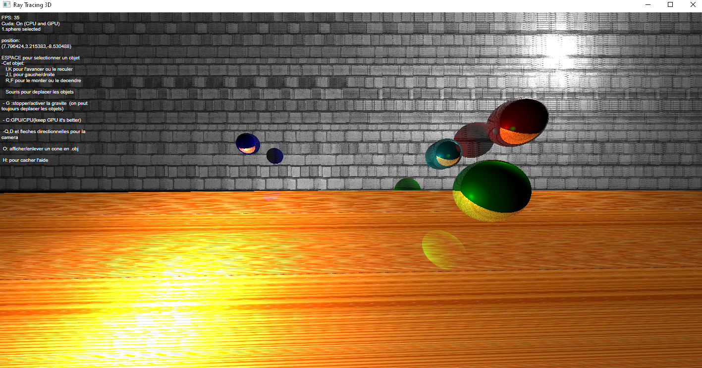 GitHub - hattmt/Cuda3DRaytracing: basis of ray tracing: 2 luminosity ...