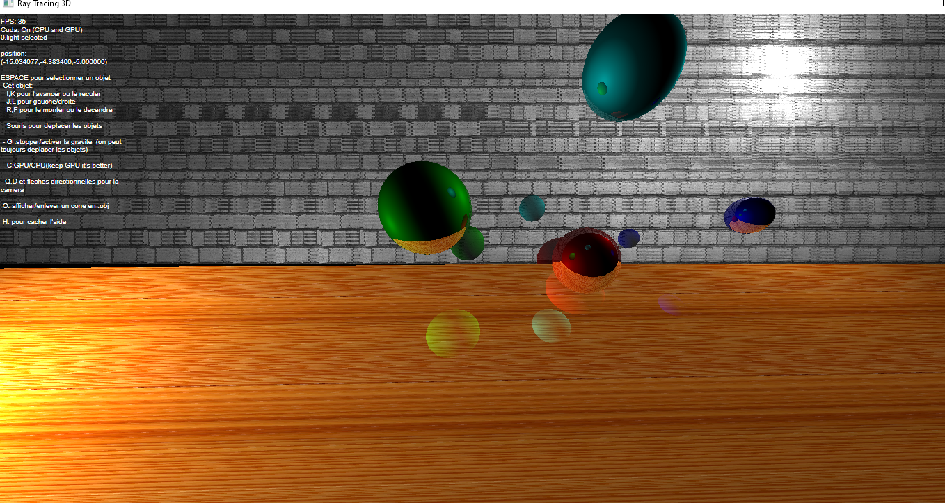 GitHub - hattmt/Cuda3DRaytracing: basis of ray tracing: 2 luminosity ...