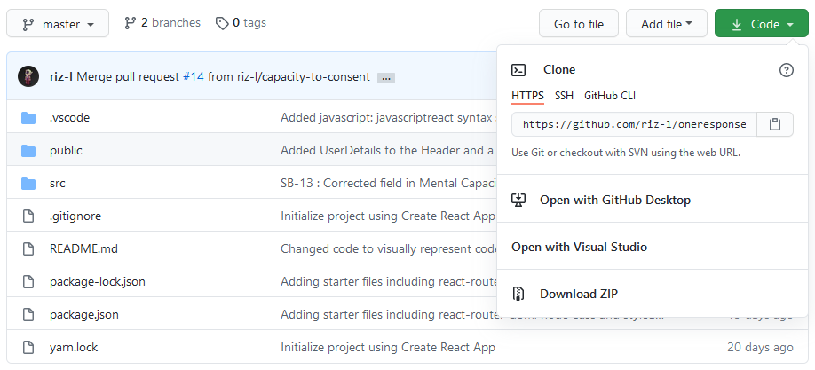 GitHub - riz-l/oneresponse-rework