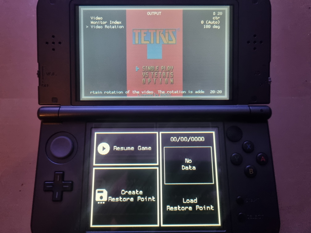 [3DS] Vertical games rotate the top screen the wrong way · Issue #13018 ...
