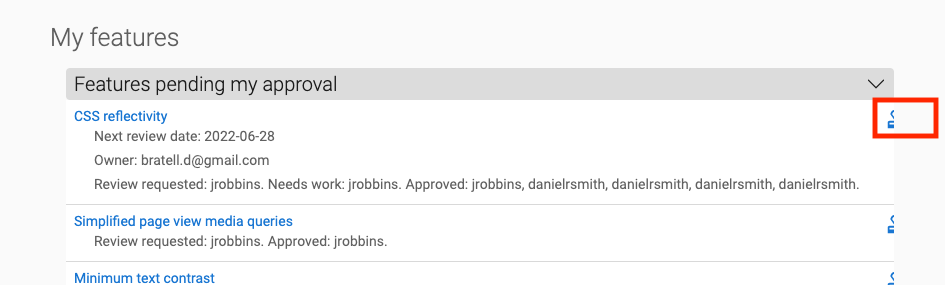 Too much approval information will push the quick action buttons off of ...