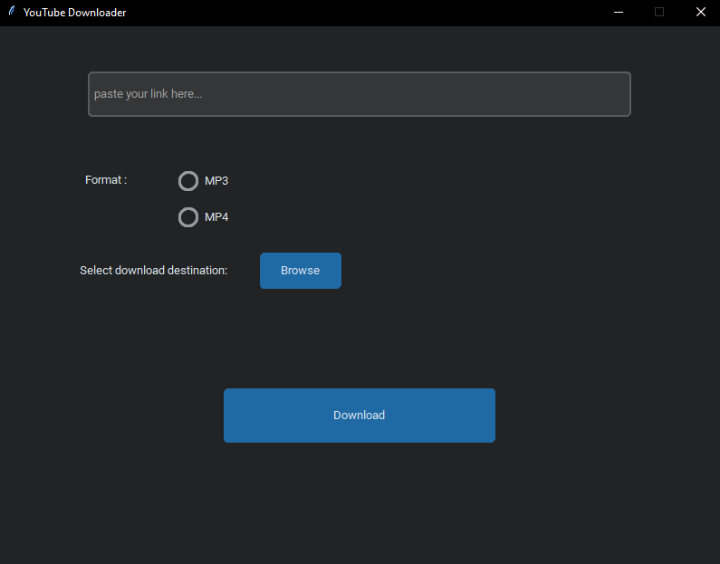 GitHub - lpj-app/YouTubeDownloader GitHub - lpj-app/YouTubeDownloader