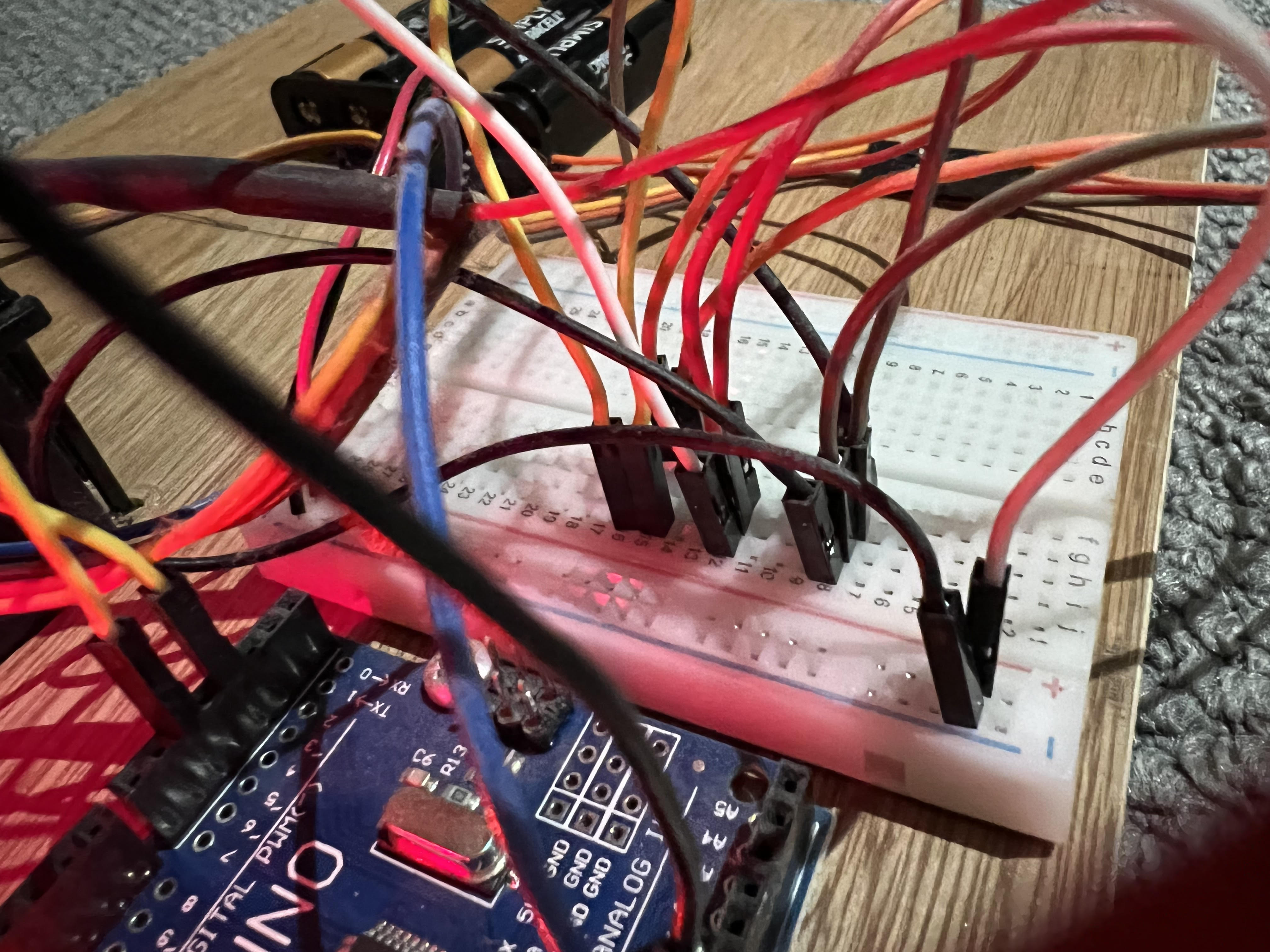 GitHub - Connor-S-G/Arduino-Laser-Robot: A robot that shines a laser ...