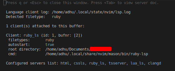 Support for Neovim · Issue #188 · Shopify/ruby-lsp · GitHub