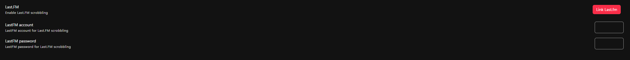 [UX Issue]: Last.FM settings are confusing · Issue #57 · ciderapp/Cider-2 · GitHub