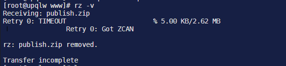 rz upload always auto delete when completed · Issue #202 · nxshell/nxshell · GitHub