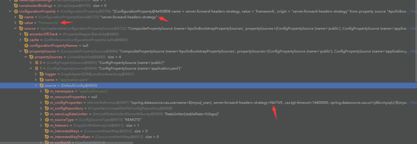 server: forward-headers-strategy: NATIVE不生效 · Issue #4460 · apolloconfig/apollo · GitHub