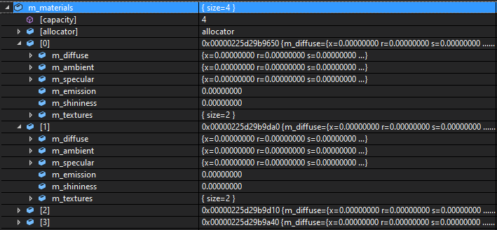 Materials Load with same values and no textures · Issue #3401 · assimp ... Materials Load with same values and no textures · Issue #3401 · assimp ...