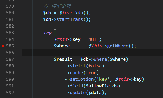 模型更新使用allowField限制后仍然可以重写主键 · Issue #104 · top-think/think-orm · GitHub