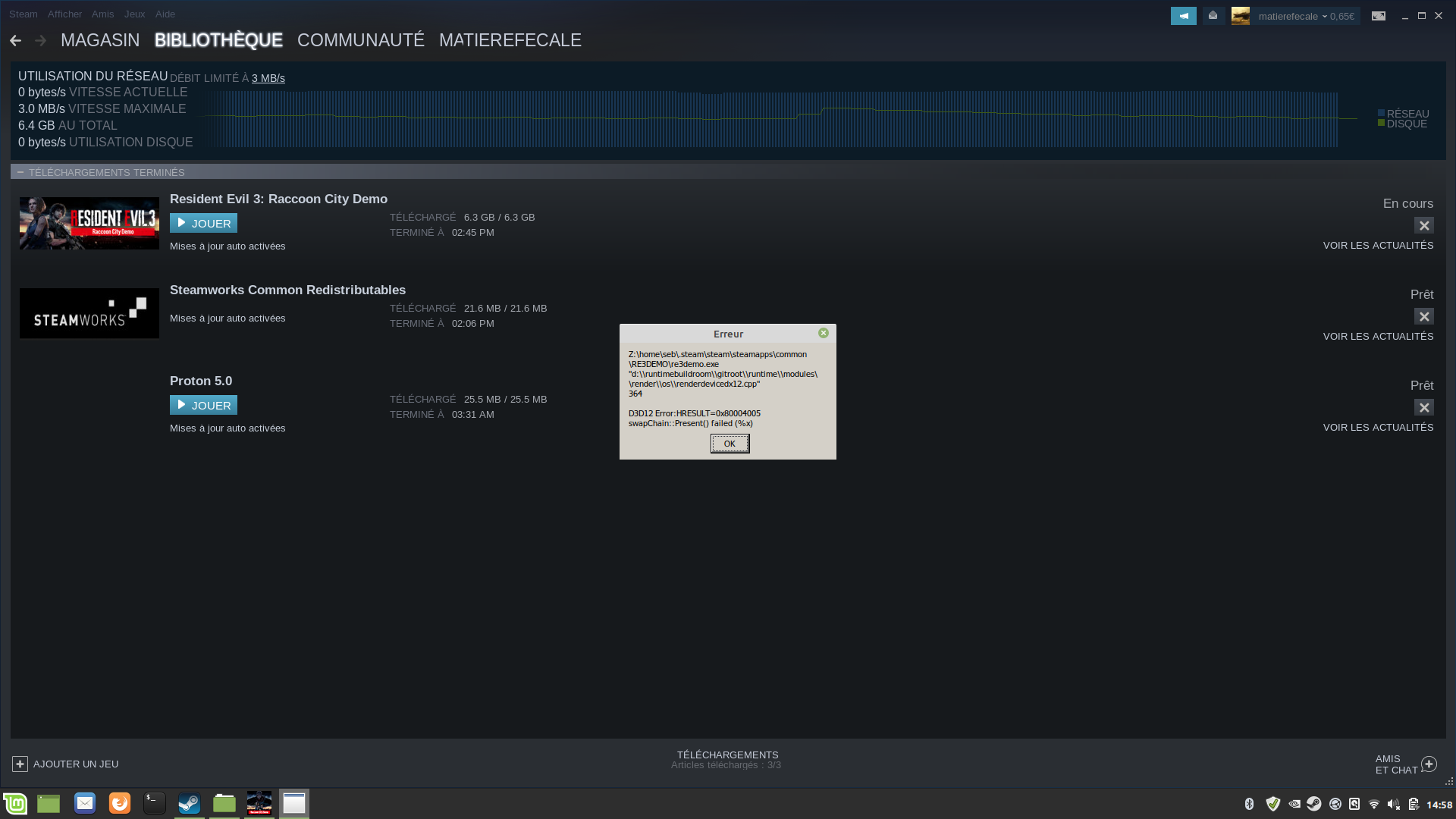 Resident Evil 3: Raccoon City Demo (1173690) · Issue #3666 · ValveSoftware/Proton · GitHub