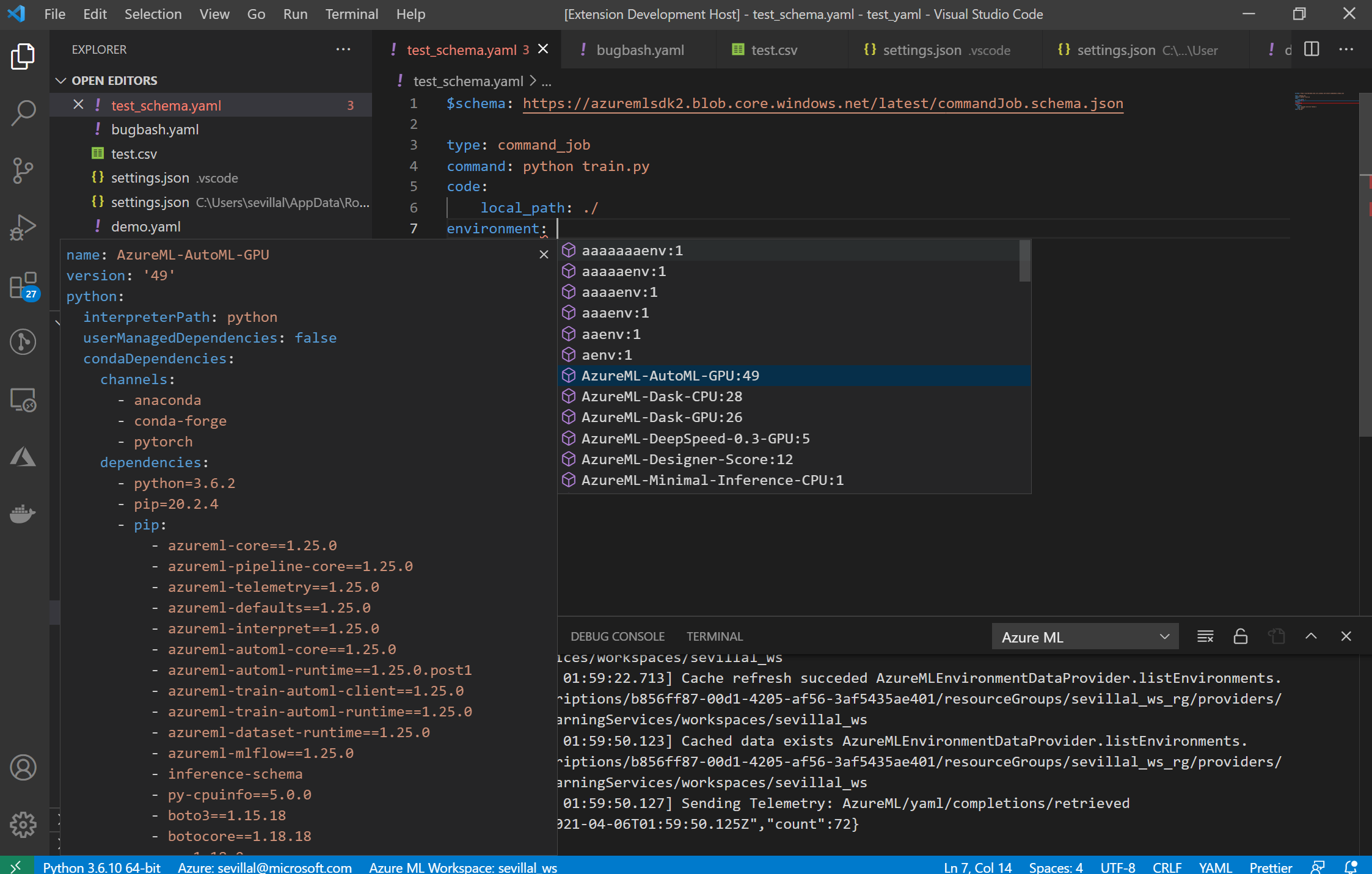 Present completion "documentation" as formatted JSON · Issue #935 ...