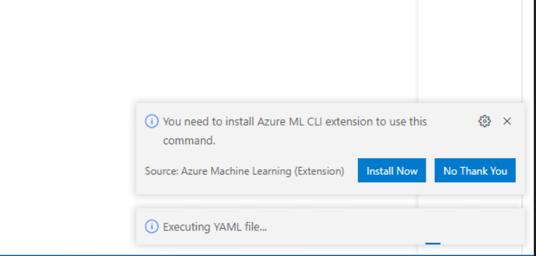 Investigate if "machinelearningservices" interfere with "ml" extension ...