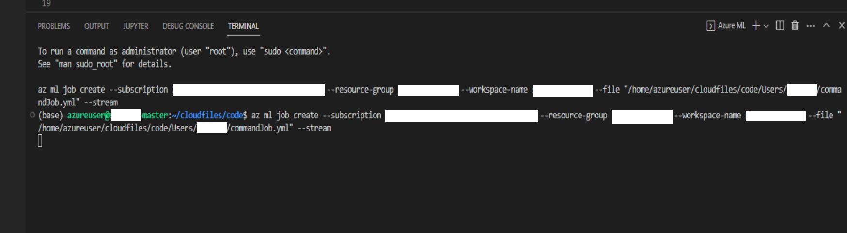 Duplicate text in terminal when "Execute YAML" command is sent in remote · Issue #1977 ...