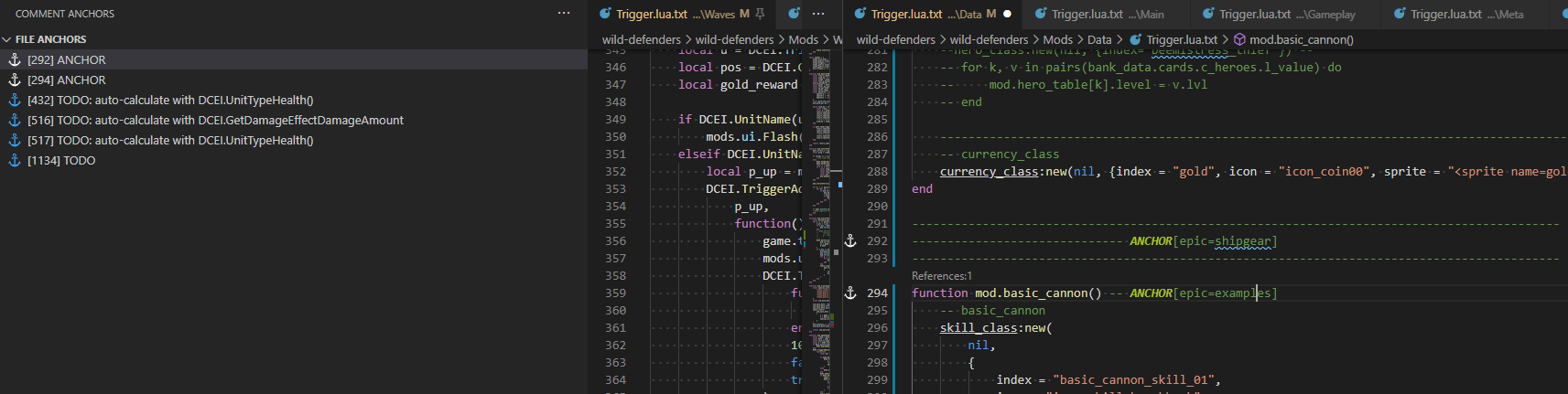 Epic anchors not working · Issue #117 · StarlaneStudios/vscode-comment ...