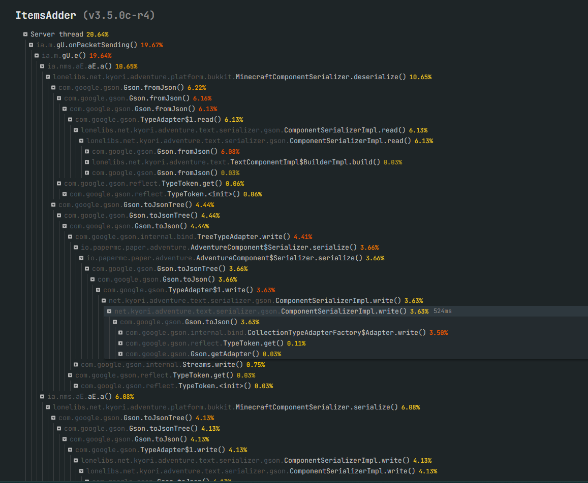 Bad Performance · Issue 2954 · Pluginbugs Issues Itemsadder · Github