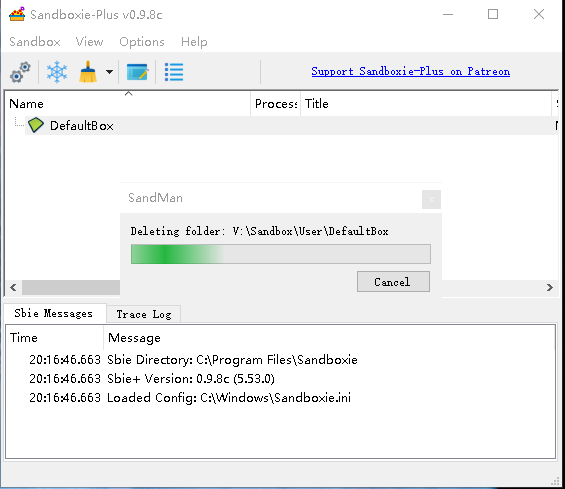Couldn't delete contents · Issue #1341 · sandboxie-plus/Sandboxie · GitHub