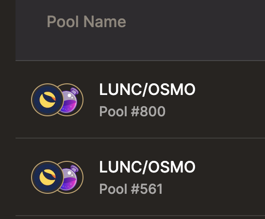 Swap fees from two OSMO/LUNC pools · Issue #843 · osmosis-labs/osmosis-frontend · GitHub