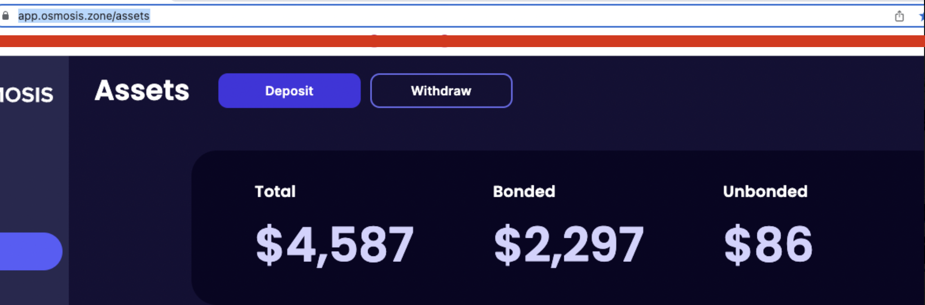Assests page not displaying most up-to-date value after refresh · Issue #1029 · osmosis-labs ...