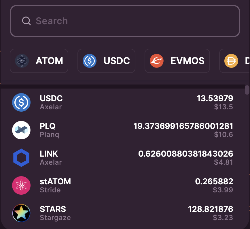 EVMOS decimals on the swap page break UI · Issue #1346 · osmosis-labs/osmosis-frontend · GitHub