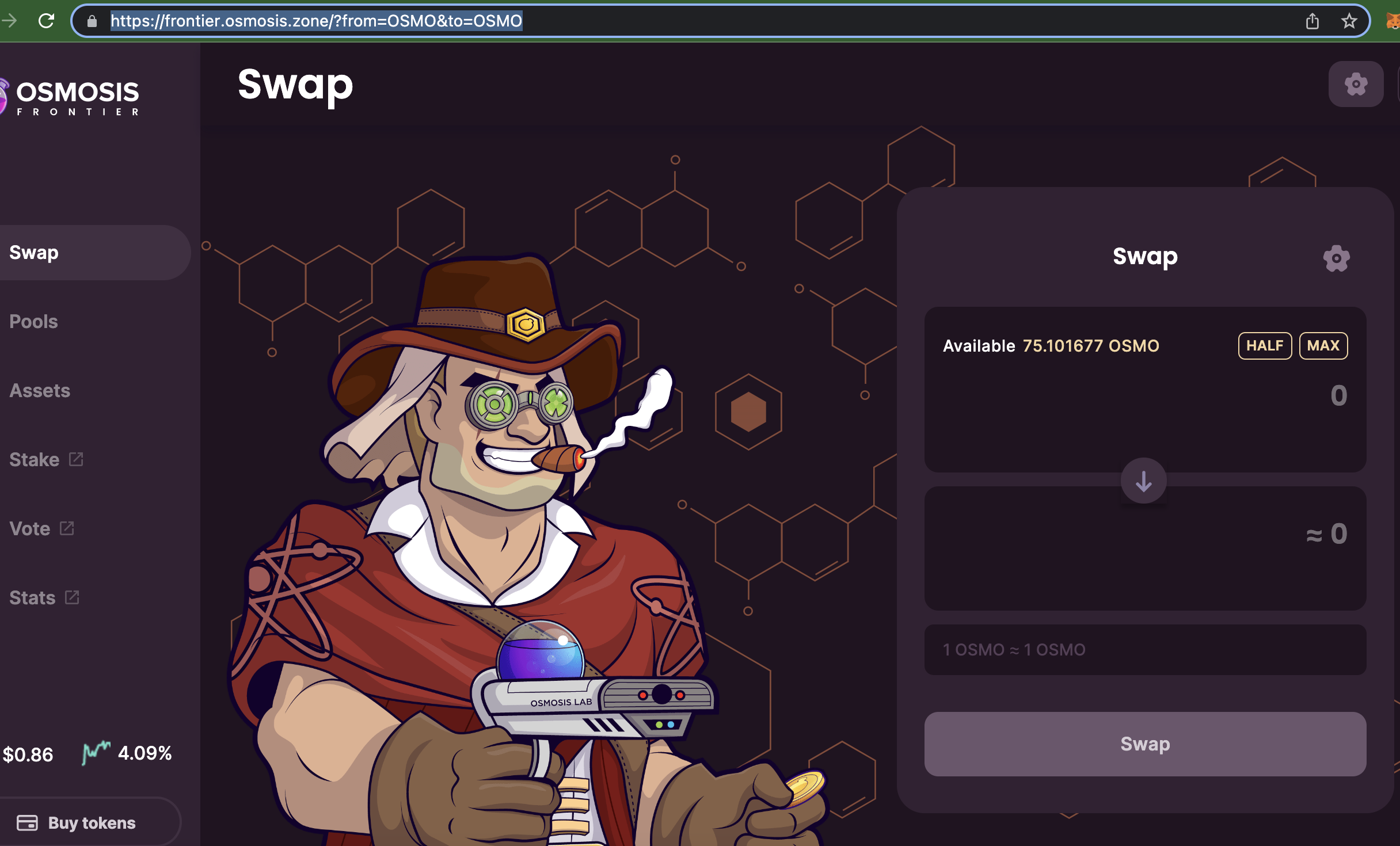 Frontier Fromosmoandtomeme Not Working · Issue 1393 · Osmosis Labsosmosis Frontend · Github