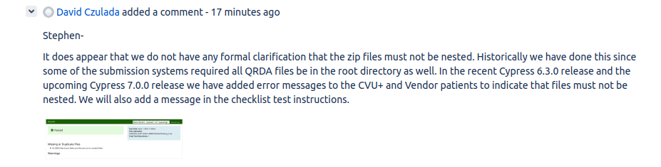 QRDA CATI documents need to be in root folder of zip file for cypress ...