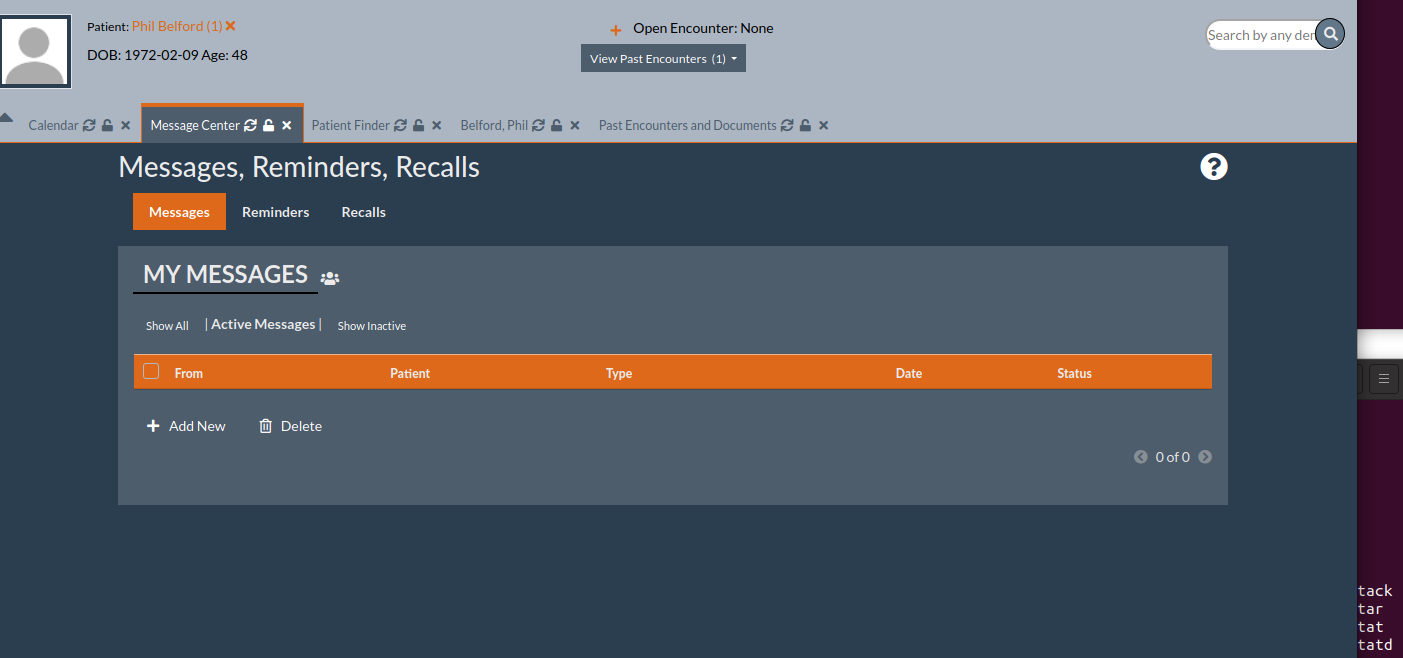 viewing sent messages · Issue #2677 · openemr/openemr · GitHub