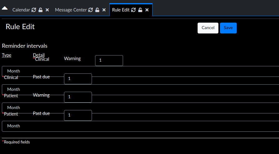 Rule Detail Style Issues · Issue 3728 · Openemropenemr · Github