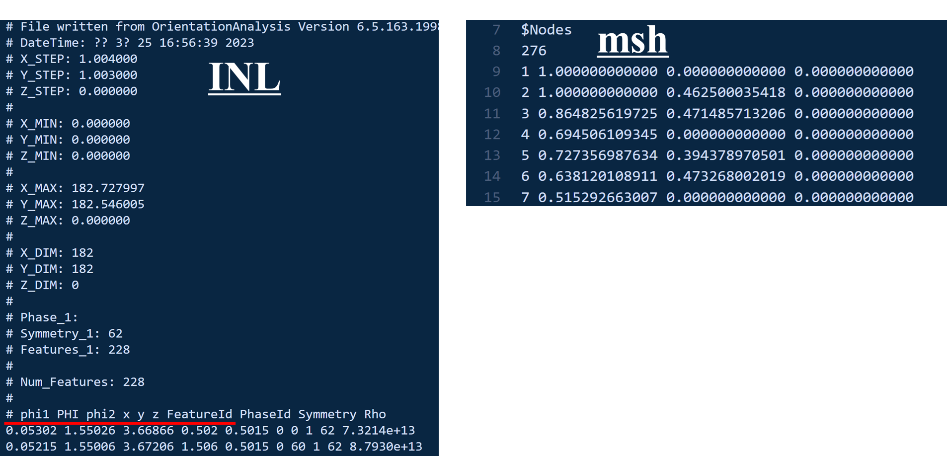 Converting Neper Mesh Format to Dream3D Inl Format · neperfepx neper · Discussion #698 · GitHub