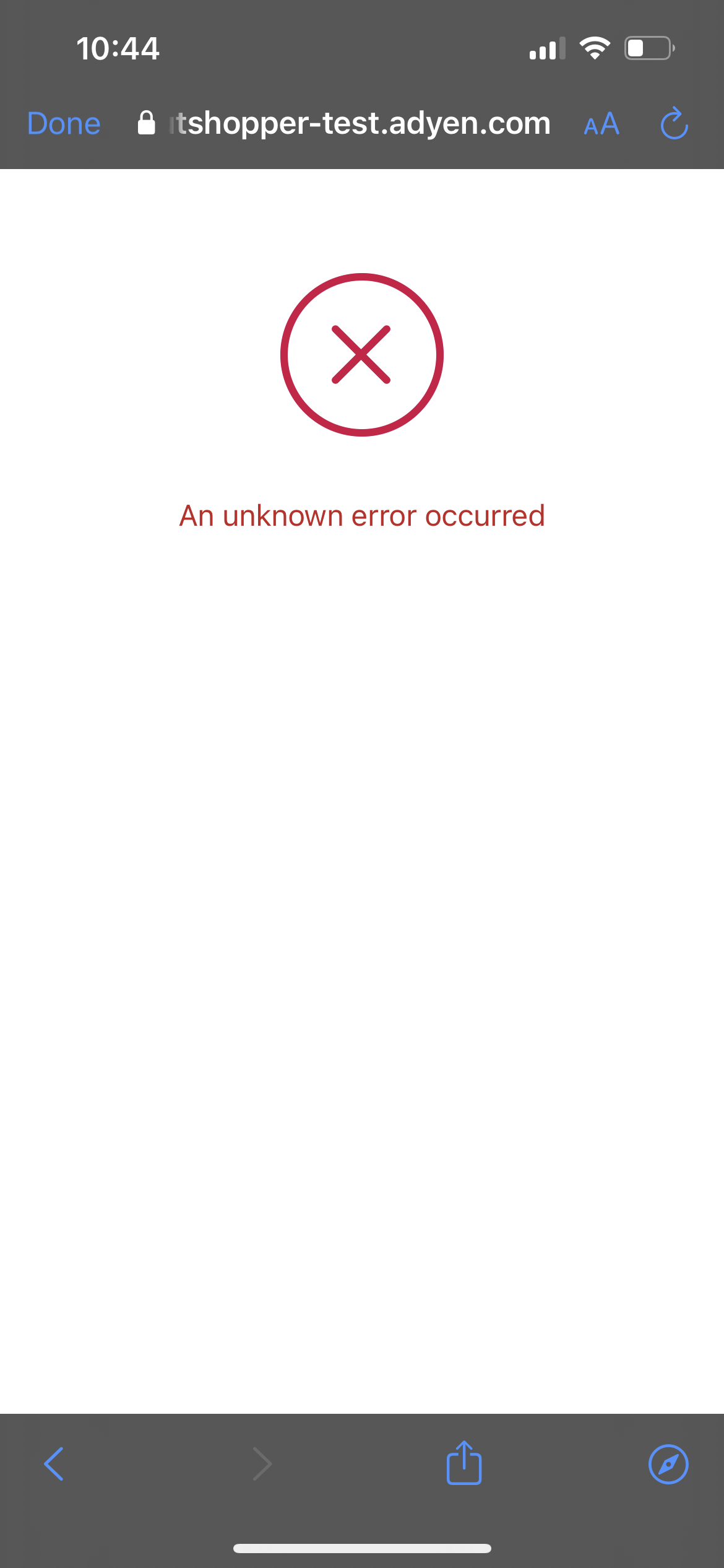 Adyen 3ds Redirect Url Won't Open in iOS (iPhone) · Issue #67 · Adyen/adyen-react-native · GitHub
