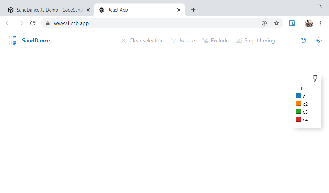Using Sanddance Explorer in a React application · Issue #155 · microsoft/SandDance · GitHub