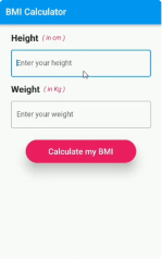 GitHub - Phoenix0783/BMI-Calculator: BMI app made using Flutter and Dart