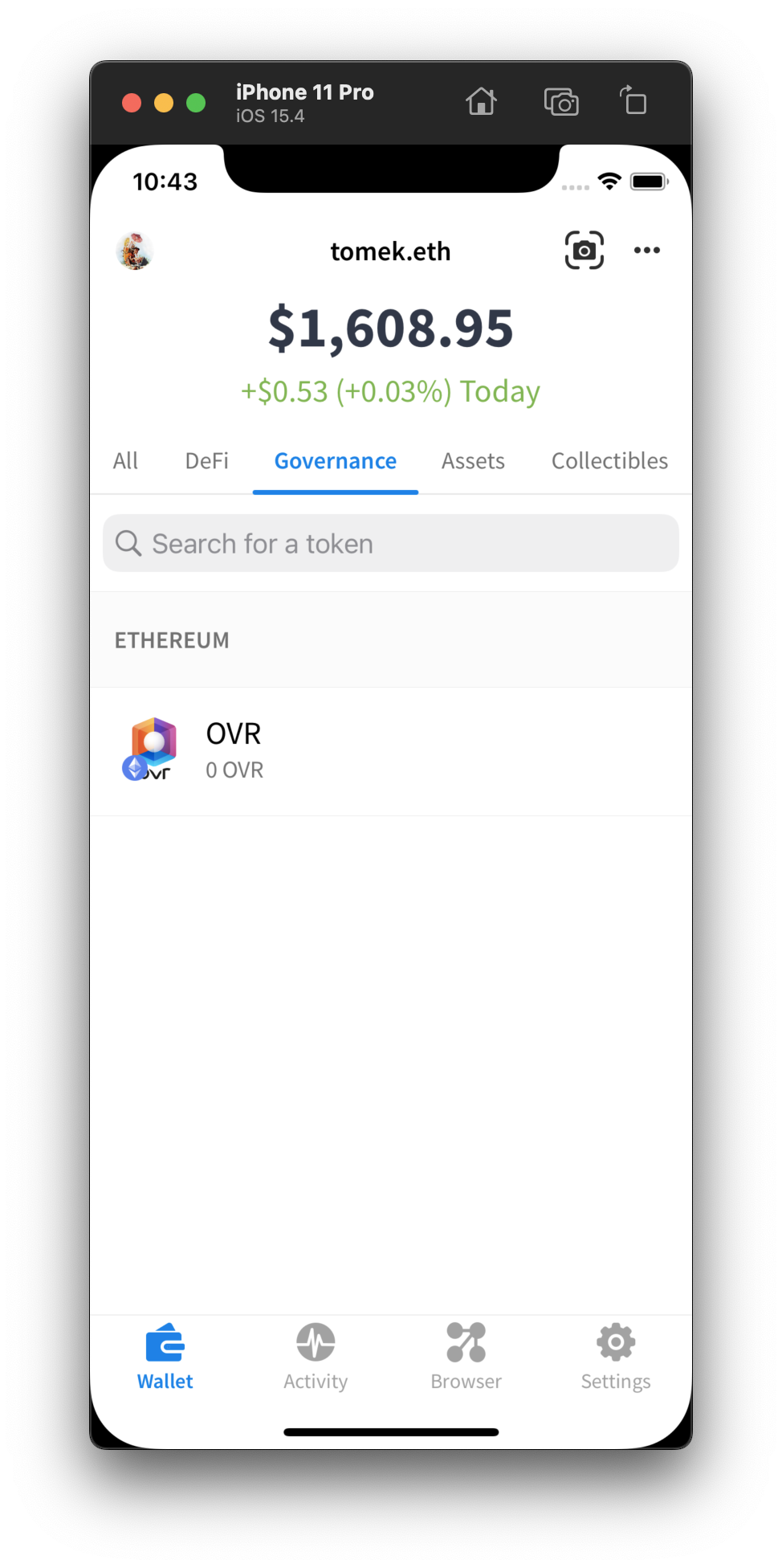 Improve Segmented Controls and Token Groups · Issue #3546 · AlphaWallet ...