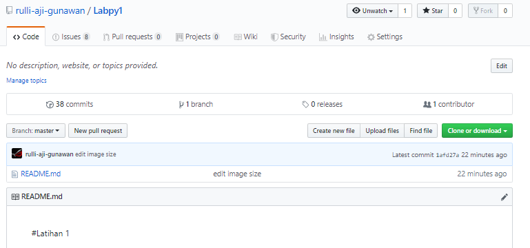 GitHub - rulli-aji-gunawan/Latihan-1
