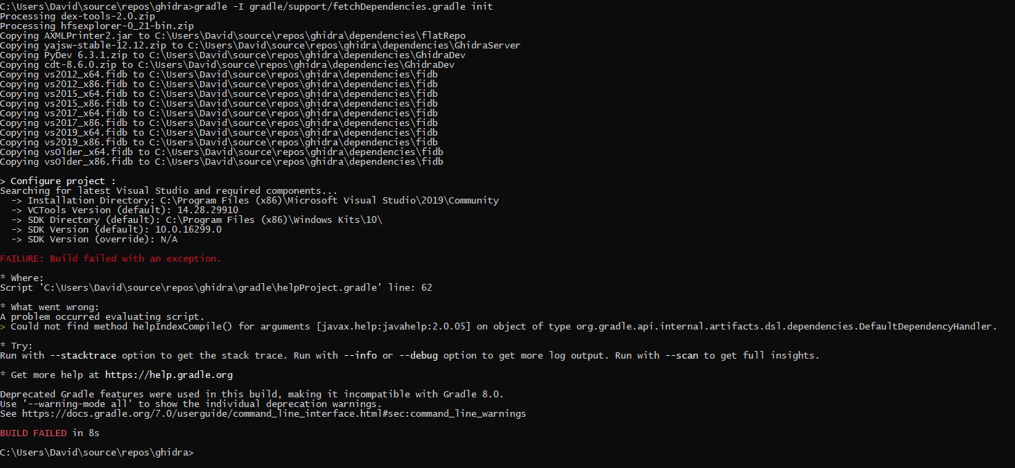 Gradle build task report "could not find helpIndexCompile() for arguments..." · Issue #2977 ...