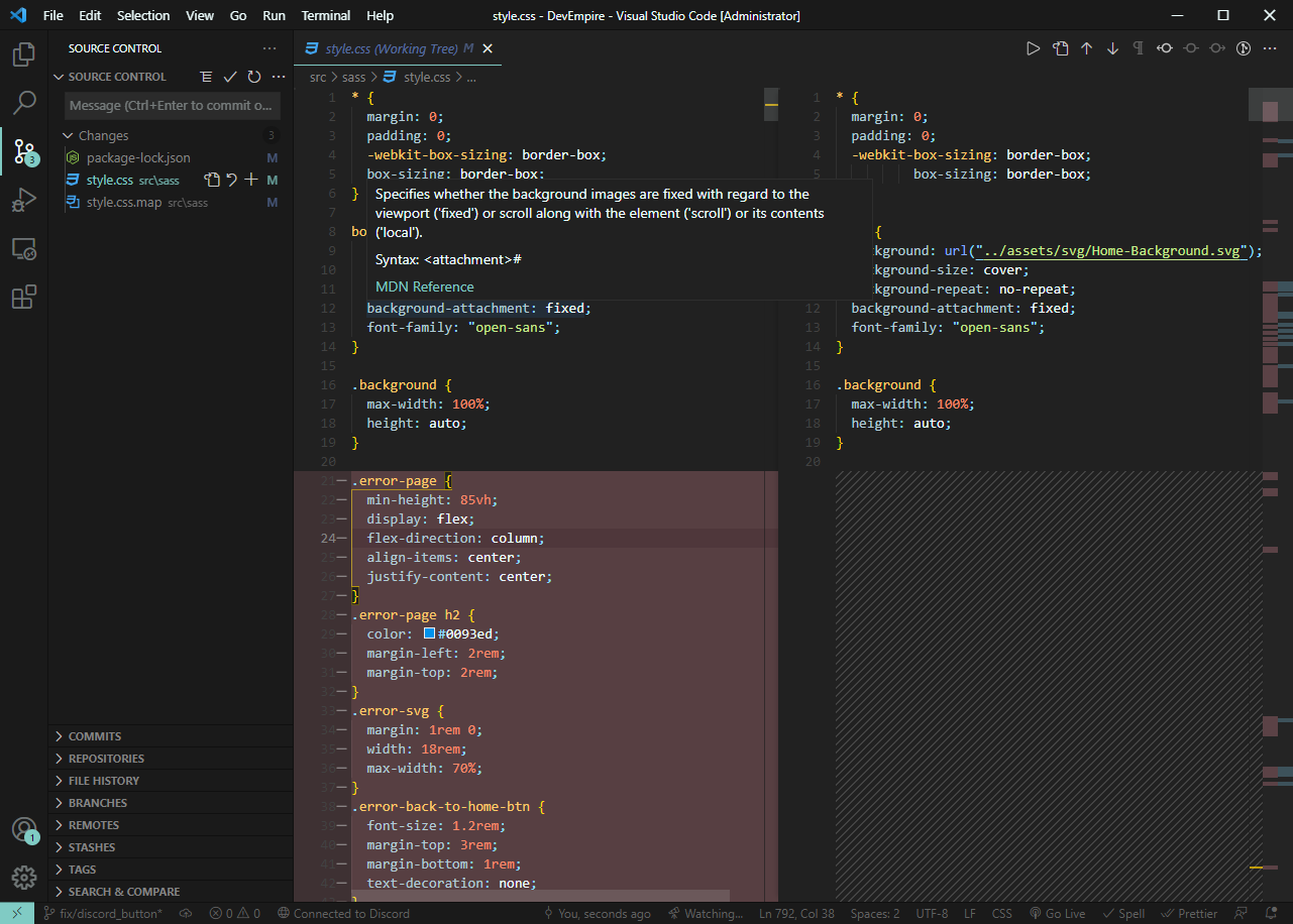 Discord Button · Issue #66 · swapnilsparsh/DevEmpire · GitHub