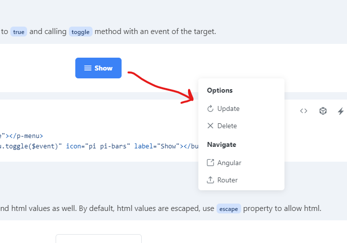 Menu position in popup mode is misaligned unless appendTo="body" is ...