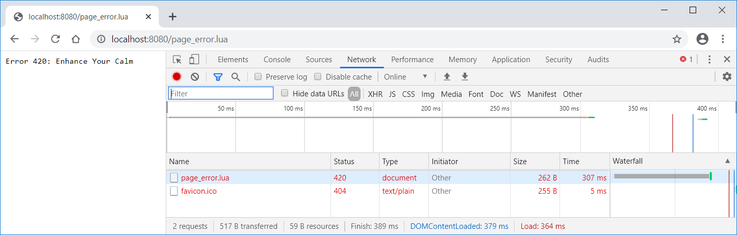 Unable to get HTTP error when using Fetch in Web Application · Issue #831 · civetweb/civetweb ...