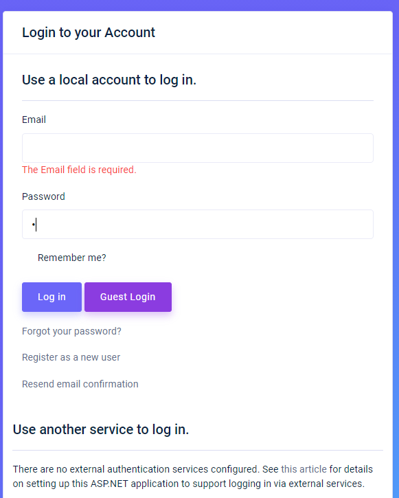 [Feature] Ability to have a Guest Login on the login page as default ...
