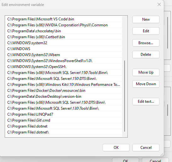 Strange issue with ef 5 on windows 11 dotnet ef stoped working, · Issue #28452 · dotnet/sdk · GitHub