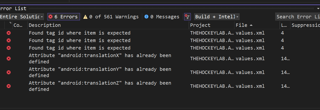 [Bug] When archiving I get the following tags have been duplicated in values.xml · Issue #15594 ...
