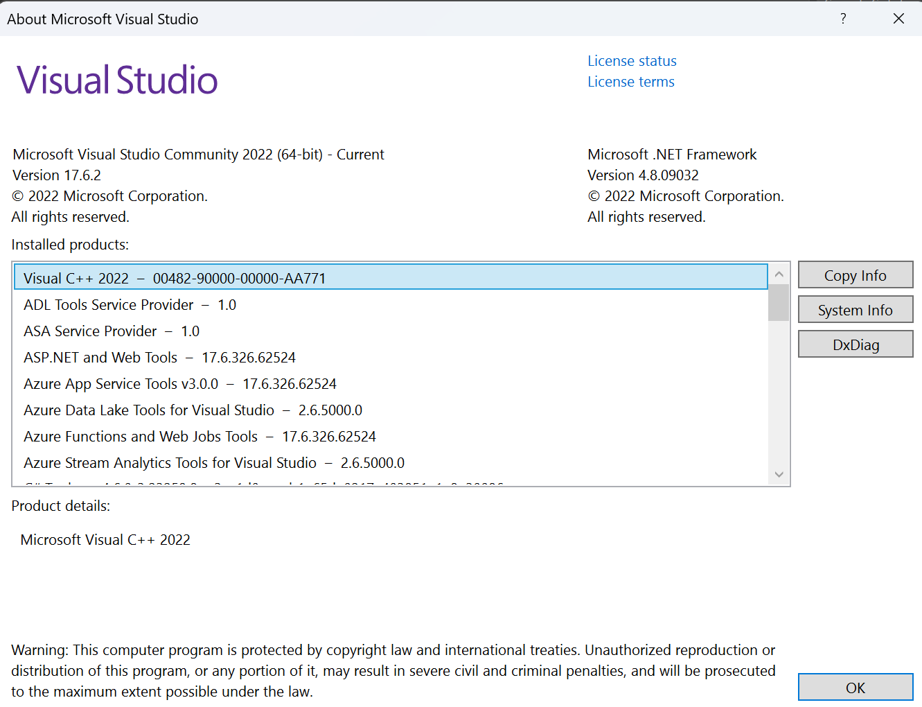 When using Visual Studio 2022, if the GPU extension is missing you send ...